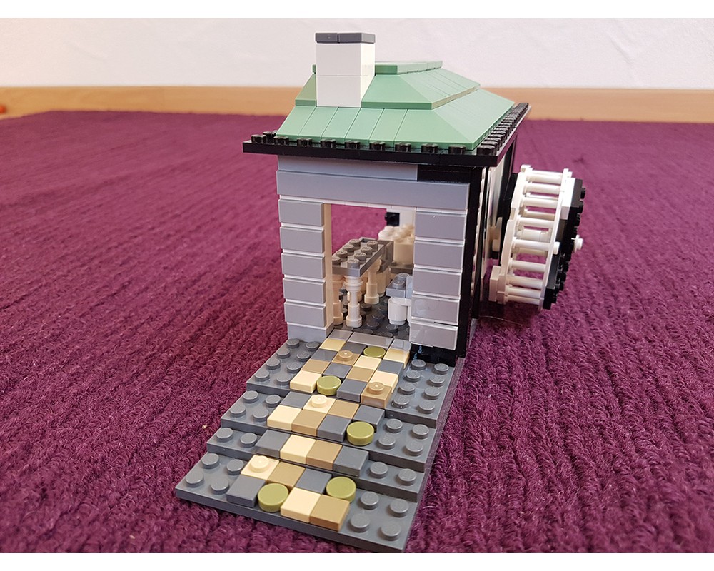 LEGO MOC Water mill by DrPhil | Rebrickable - Build with LEGO