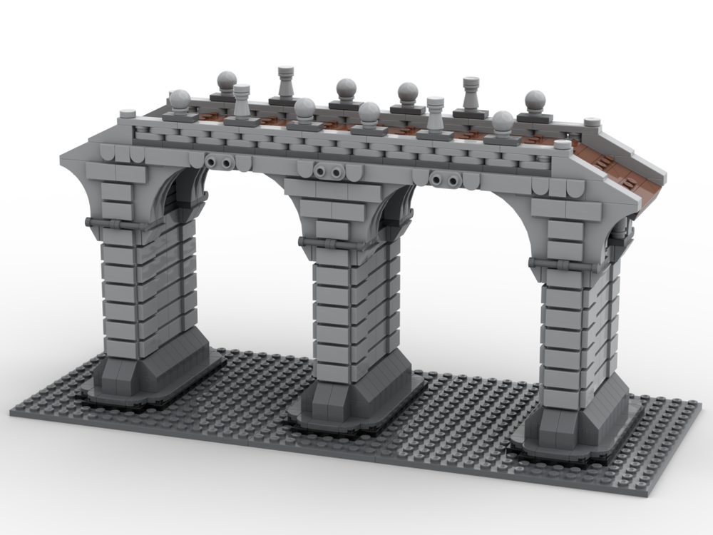 LEGO MOC Bridge by Huebre | Rebrickable - Build with LEGO