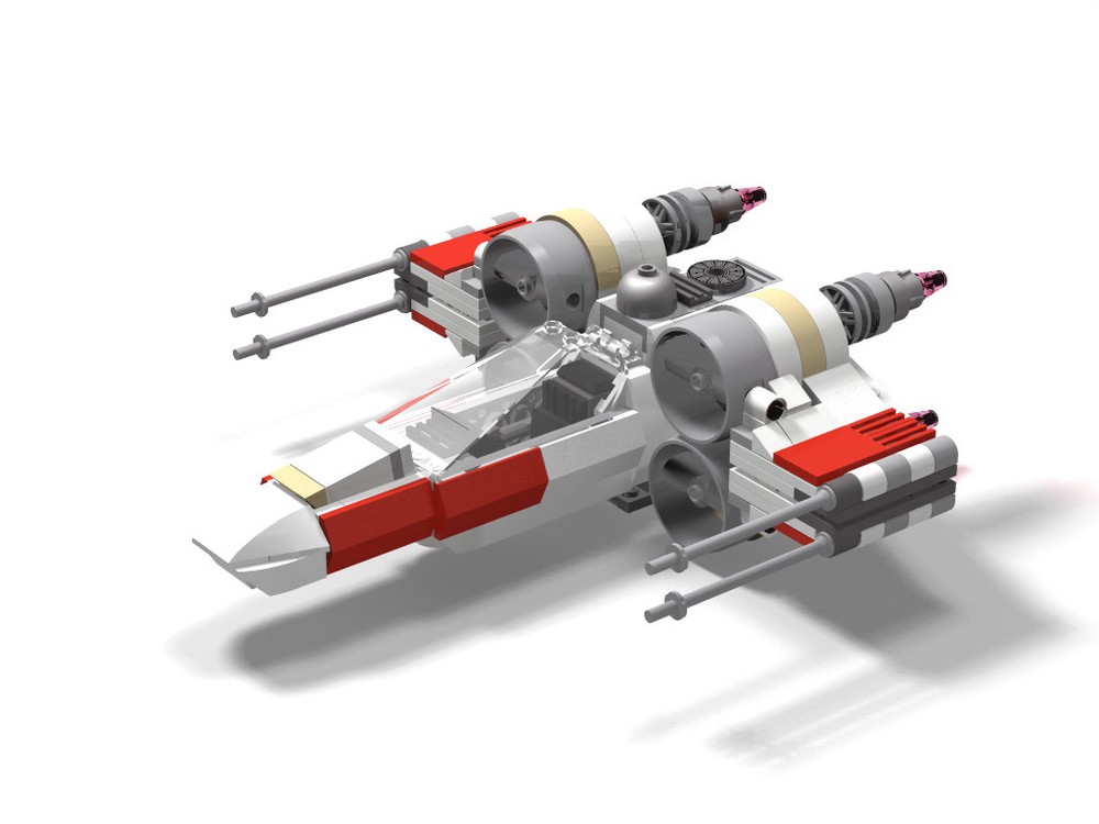 LEGO MOC Chibi X-Wing T65 by Bigfoot.max | Rebrickable - Build with LEGO