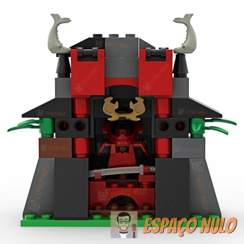 LEGO MOC Samurai Temple by Espnulo | Rebrickable - Build with LEGO