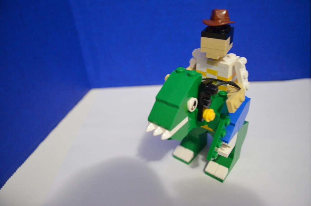 LEGO MOC inflatable dinosaur costume by ClickenBricks | Rebrickable ...