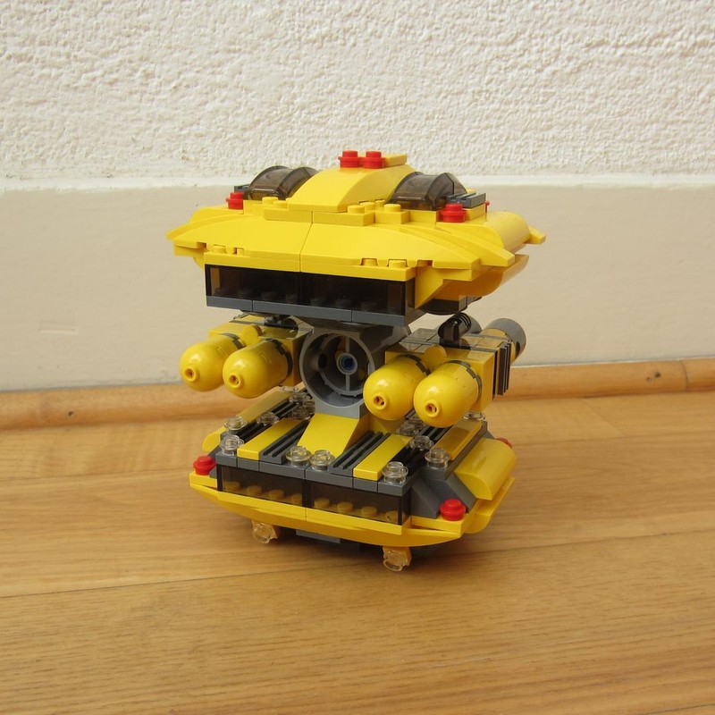 Lego Moc 4888 Submarine Gamma 03a By Drosse Rebrickable Build With Lego