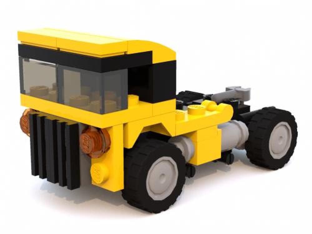 LEGO MOC-4197 31041 Flat Nose Truck by PeterSzabo | Rebrickable - Build ...