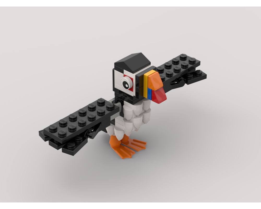 LEGO MOC-41974 Puffin (Creator > Basic Set 2020) | Rebrickable - Build ...