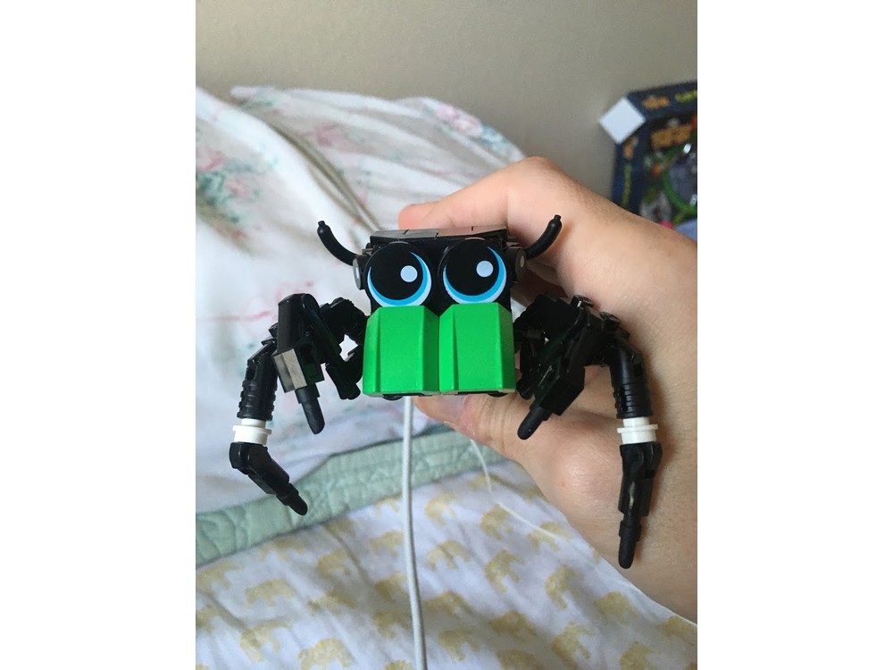 LEGO MOC Cute Jumping Spider by trifalger | Rebrickable - Build with LEGO