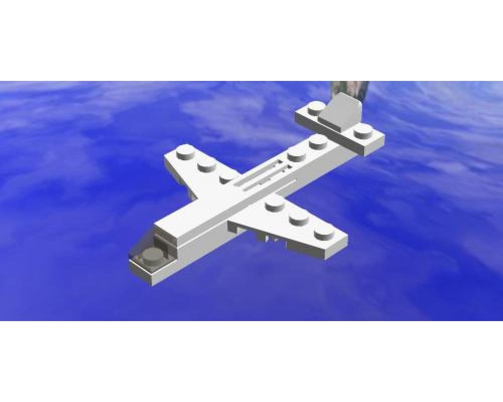 LEGO MOC micro-plane by TeagueO | Rebrickable - Build with LEGO