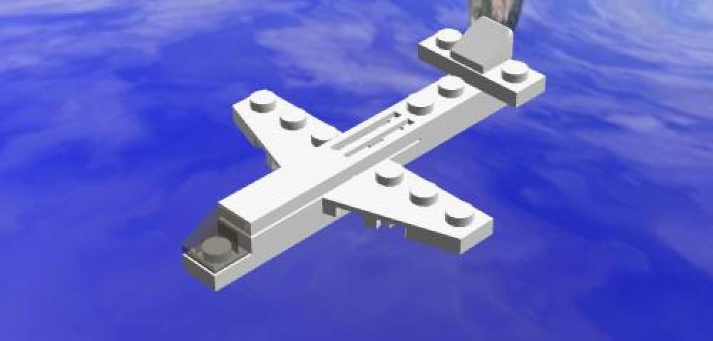 LEGO MOC micro-plane by TeagueO | Rebrickable - Build with LEGO