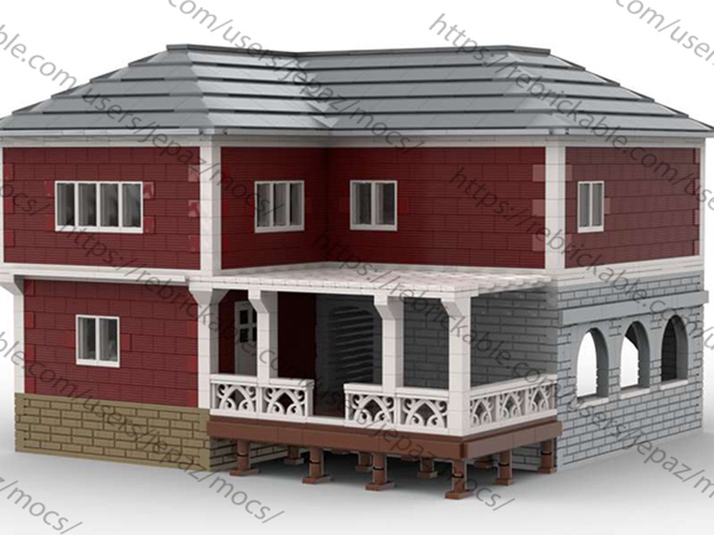 LEGO MOC Dock House III by jepaz | Rebrickable - Build with LEGO