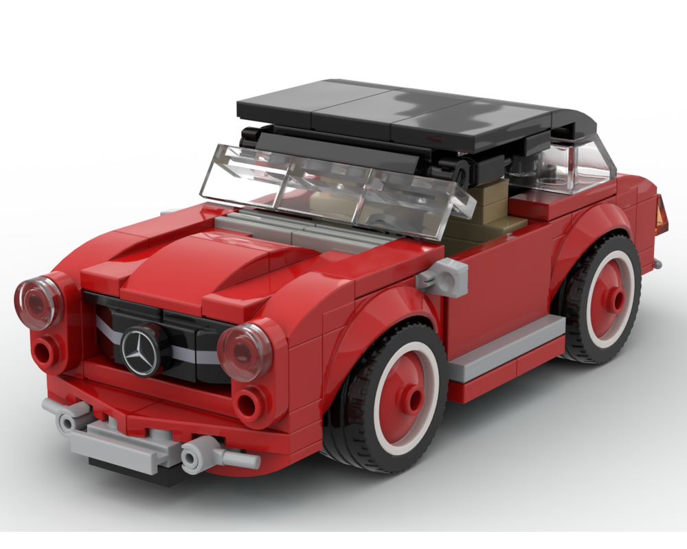 LEGO MOC Mercedes-Benz W113 by billyballokarlo | Rebrickable - Build ...