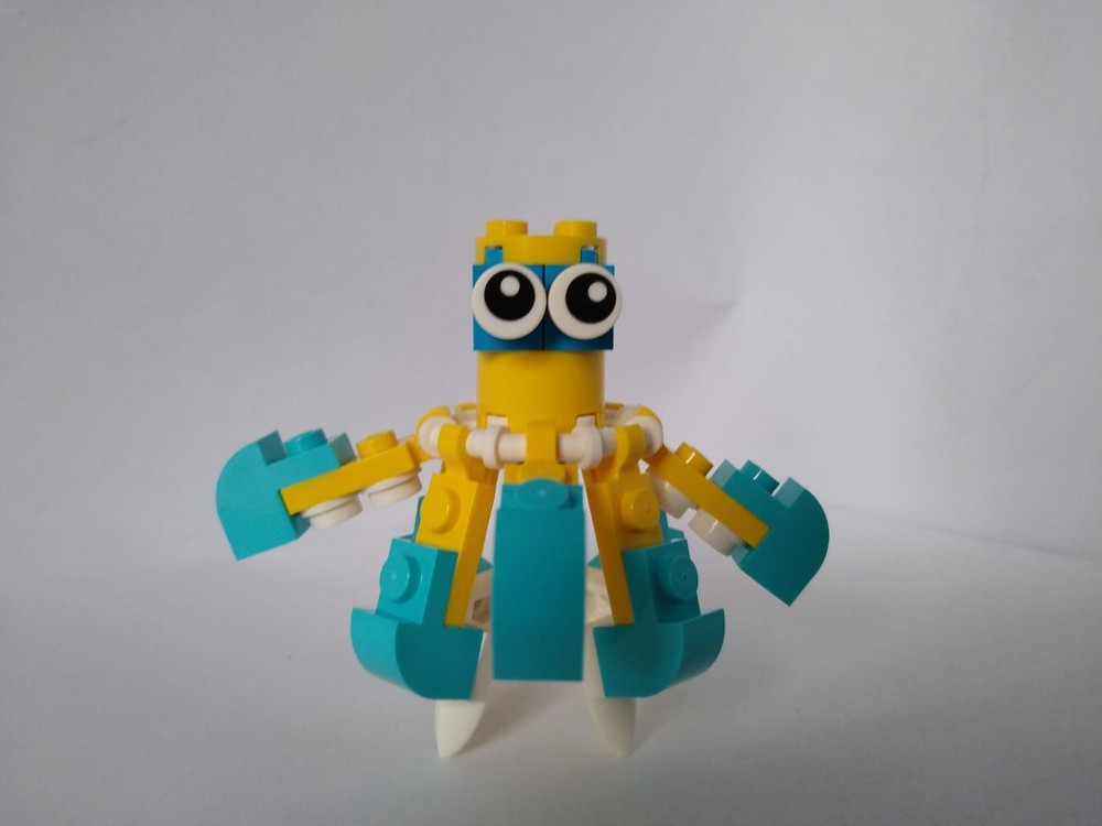 LEGO MOC Octopus Alien by Nickbricks4 | Rebrickable - Build with LEGO