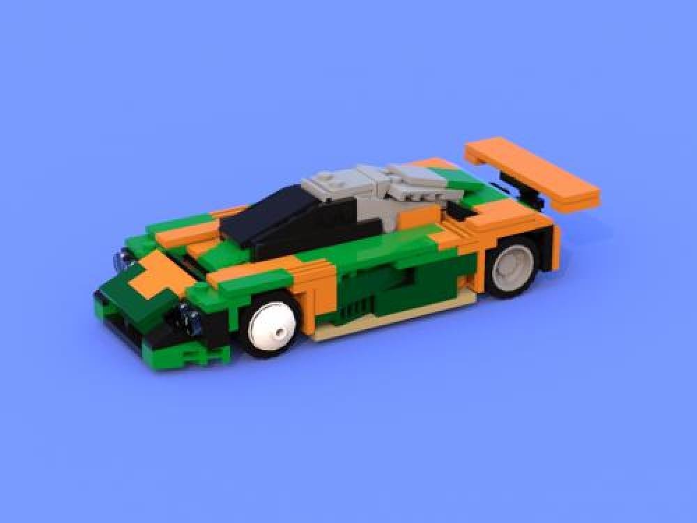 LEGO MOC Mazda 787B by ao-ka | Rebrickable - Build with LEGO