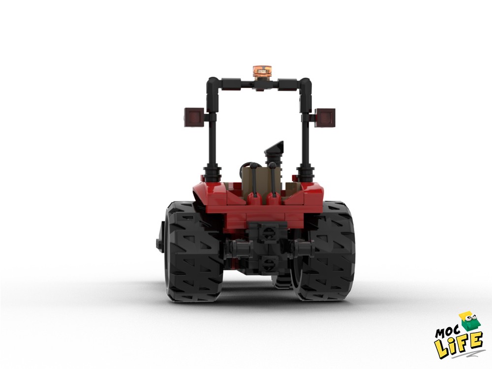LEGO MOC-42087 Case IH mid-mount by MocLife | Rebrickable - Build with LEGO