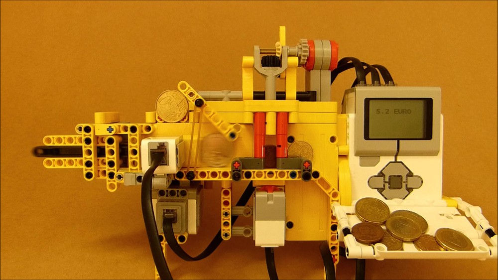 Lego Moc Lego Ev3 Coin Counter By Legoev3projects Rebrickable Build