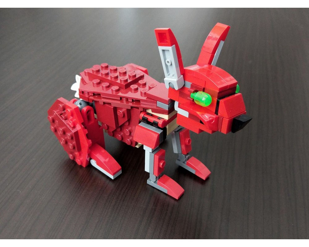 LEGO MOC Red Rabbit by Ailurophelia | Rebrickable - Build with LEGO