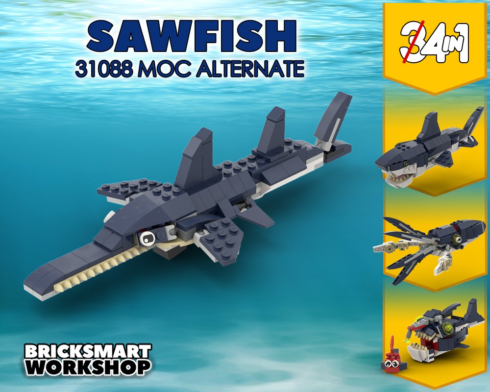 LEGO MOC Sawfish 31088 Alternate By Bricksmartworkshop Rebrickable