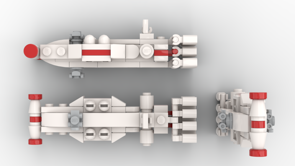 Lego Moc Tantive Iv By Dujk Rebrickable Build With Lego