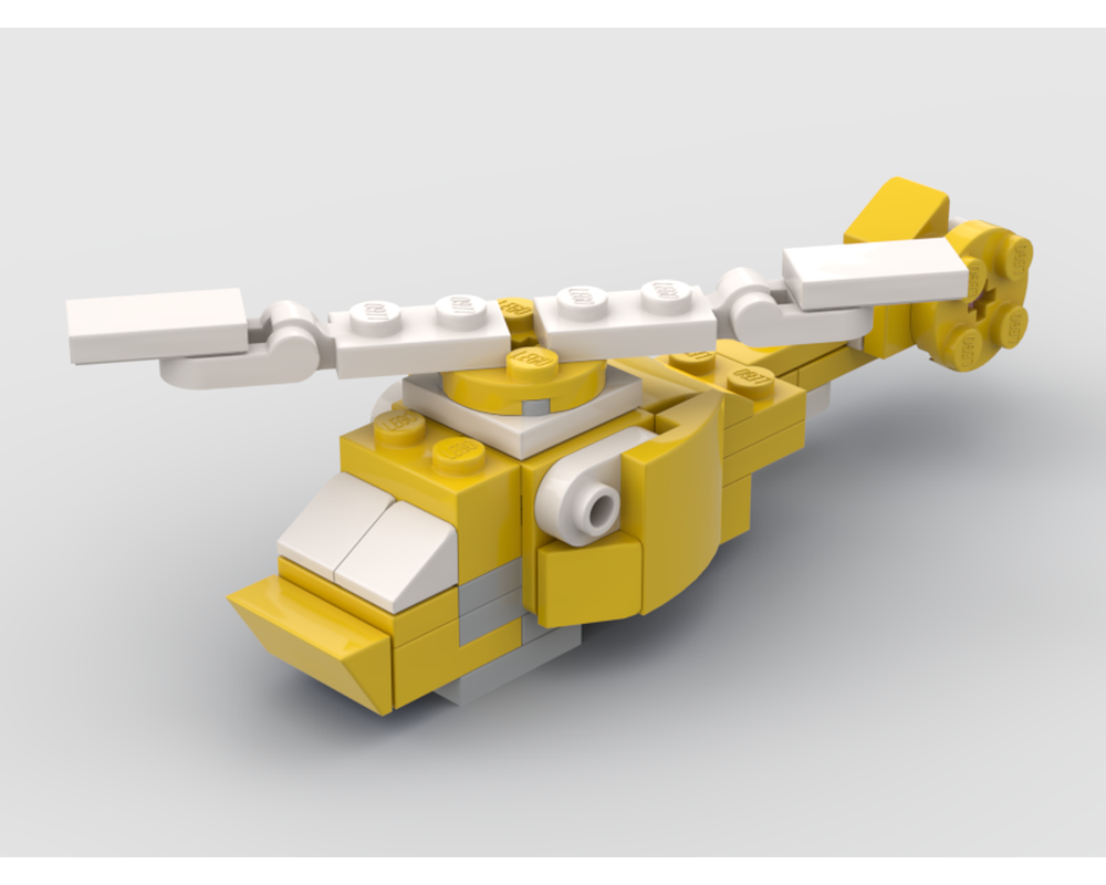 LEGO MOC 30550 - Helicopter by KlintIsztvud | Rebrickable - Build with LEGO