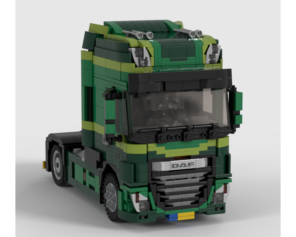 LEGO MOC-42183 DAF XF FT Super Space Cab with SBrick (Model Team 2020 ...