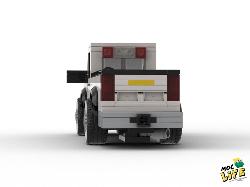 LEGO MOC Chevrolet Silverado 1500 regular cab long bed by MocLife ...