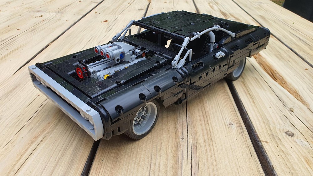 LEGO MOC Fully RC Lego Technic Dom's Dodge Charger model 42111 with ...