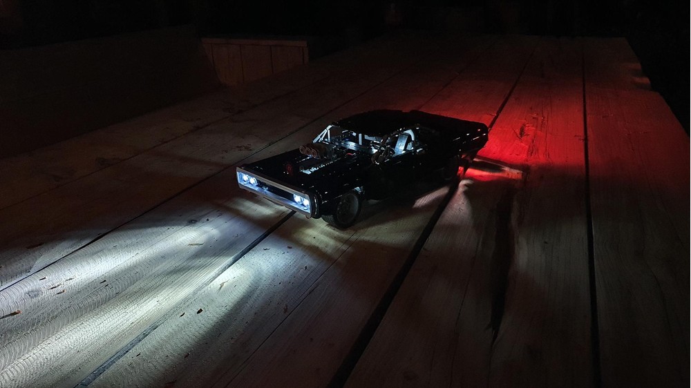 LEGO MOC Fully RC Lego Technic Dom's Dodge Charger model 42111 with ...