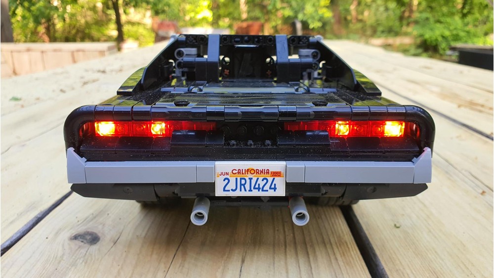 LEGO MOC Fully RC Lego Technic Dom's Dodge Charger model 42111 with ...