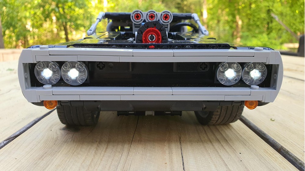 LEGO MOC Fully RC Lego Technic Dom's Dodge Charger model 42111 with ...