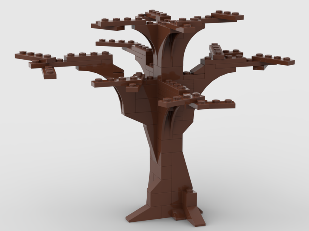 LEGO MOC Cemetery Tree No. 1 by whataslacker | Rebrickable - Build with ...