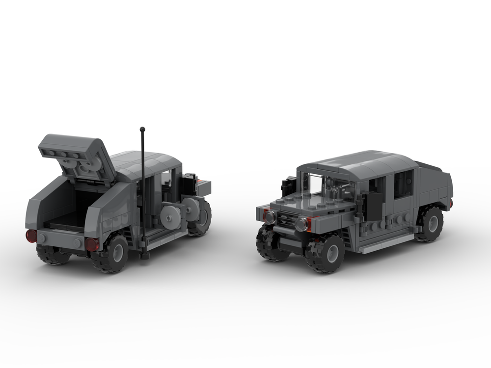 LEGO MOC humvee U.S army by balmiteblock | Rebrickable - Build with LEGO