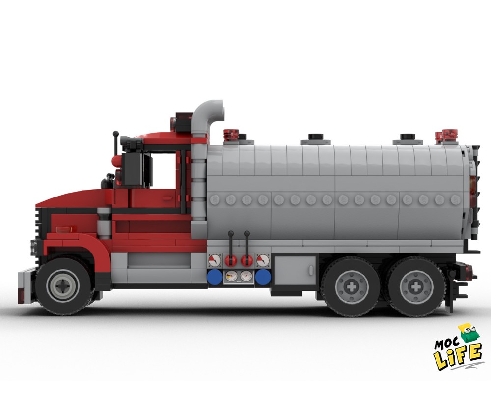 LEGO MOC Water tender fire engine by MocLife | Rebrickable - Build with ...