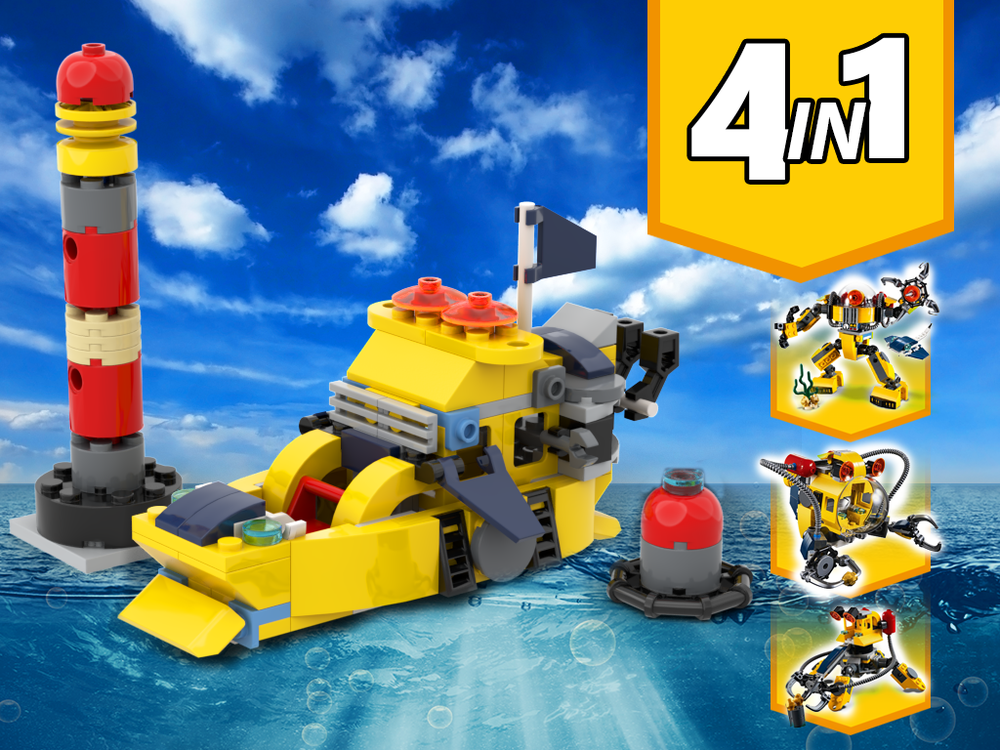 LEGO MOC 31090 Boat Alternative Build by gabizon | Rebrickable - Build ...