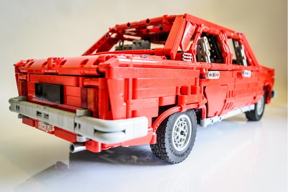 LEGO MOC Fiat 125p by Porsche96 | Rebrickable - Build with LEGO