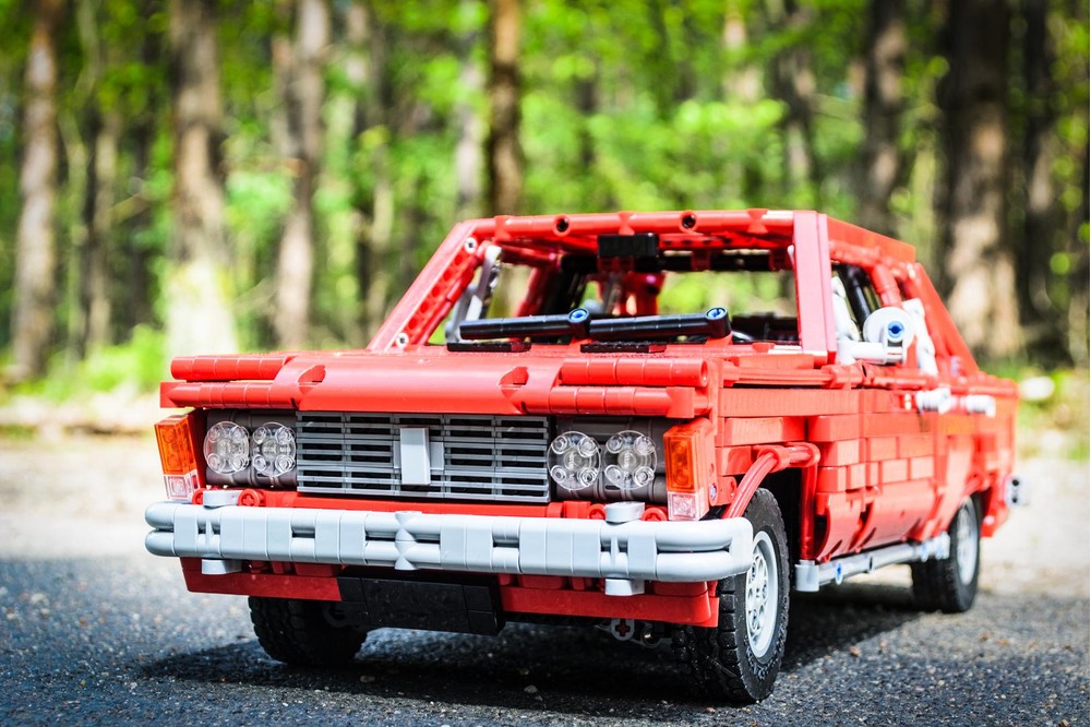 LEGO MOC-42230 Fiat 125p by Porsche96 | Rebrickable - Build with LEGO
