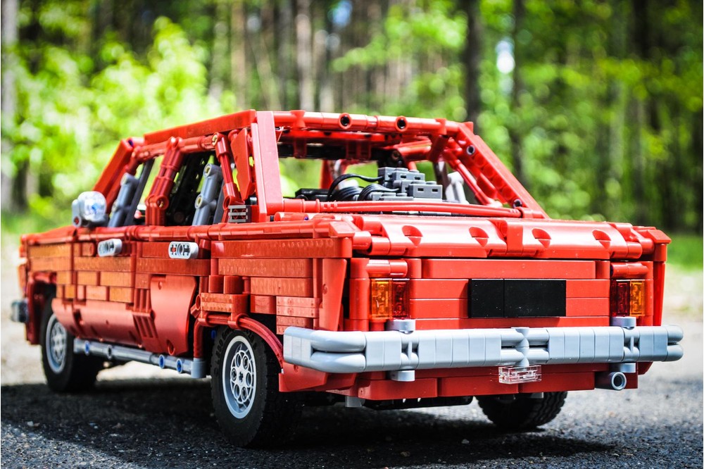 LEGO MOC-42230 Fiat 125p by Porsche96 | Rebrickable - Build with LEGO
