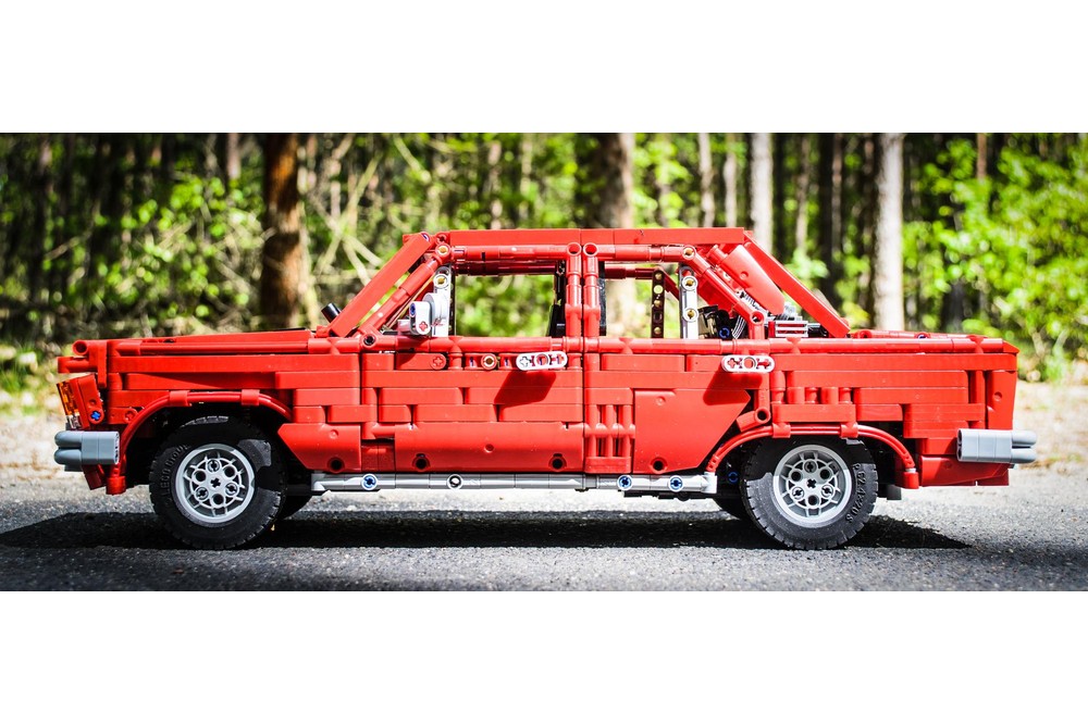 LEGO MOC Fiat 125p by Porsche96 | Rebrickable - Build with LEGO