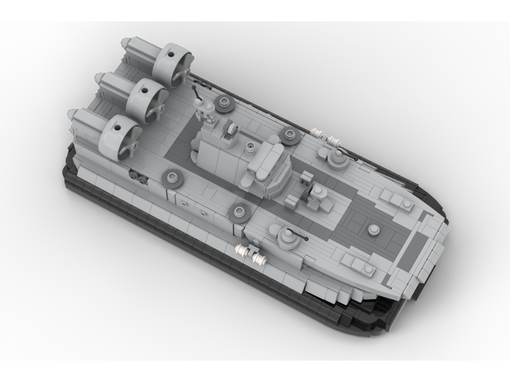 LEGO MOC Pomornik Class Hovercraft by rad0lf | Rebrickable - Build with ...