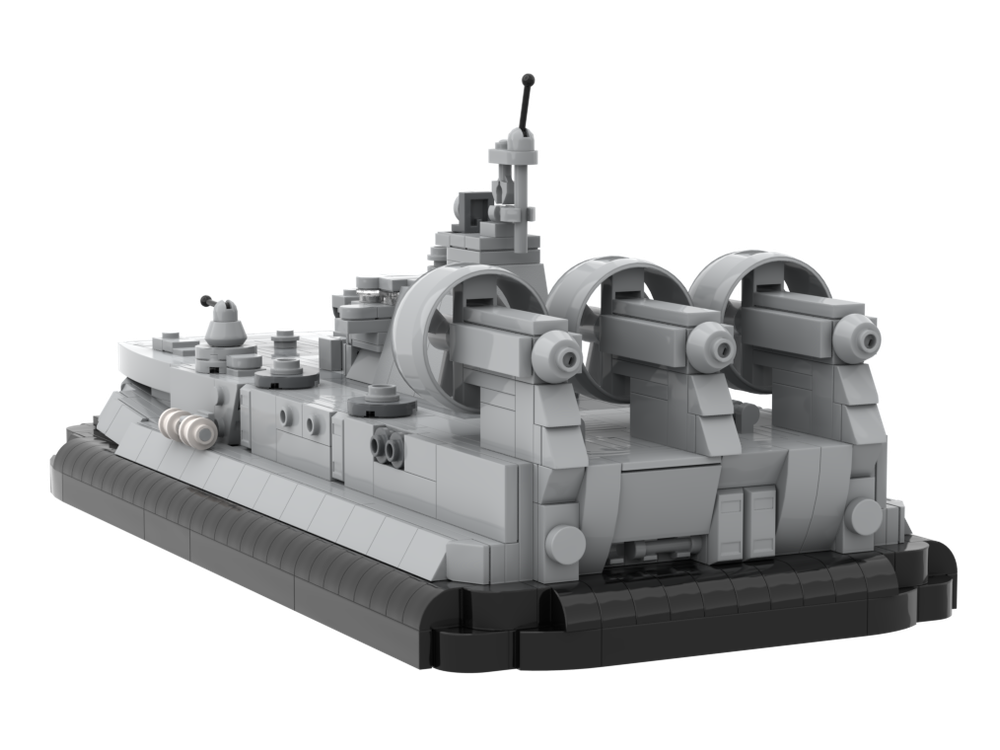 LEGO MOC Pomornik Class Hovercraft by rad0lf | Rebrickable - Build with ...