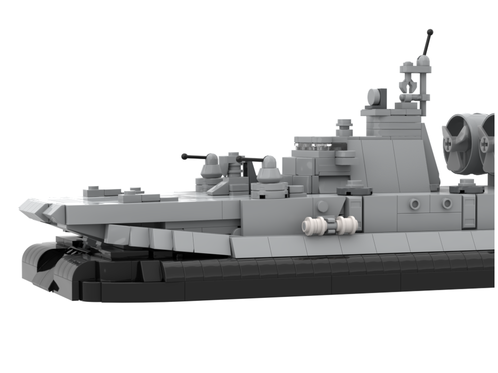 LEGO MOC Pomornik Class Hovercraft by rad0lf | Rebrickable - Build with ...