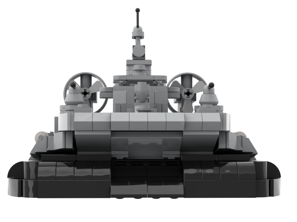 LEGO MOC Pomornik Class Hovercraft by rad0lf | Rebrickable - Build with ...