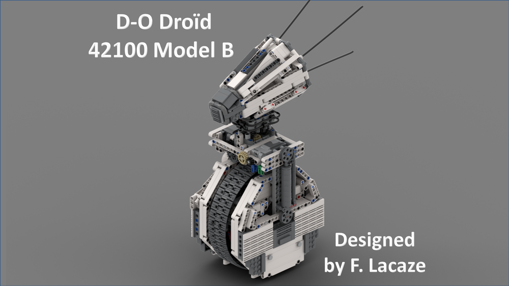 LEGO MOC 42100 Model B: D-O Droïd by Plaatart | Rebrickable - Build ...