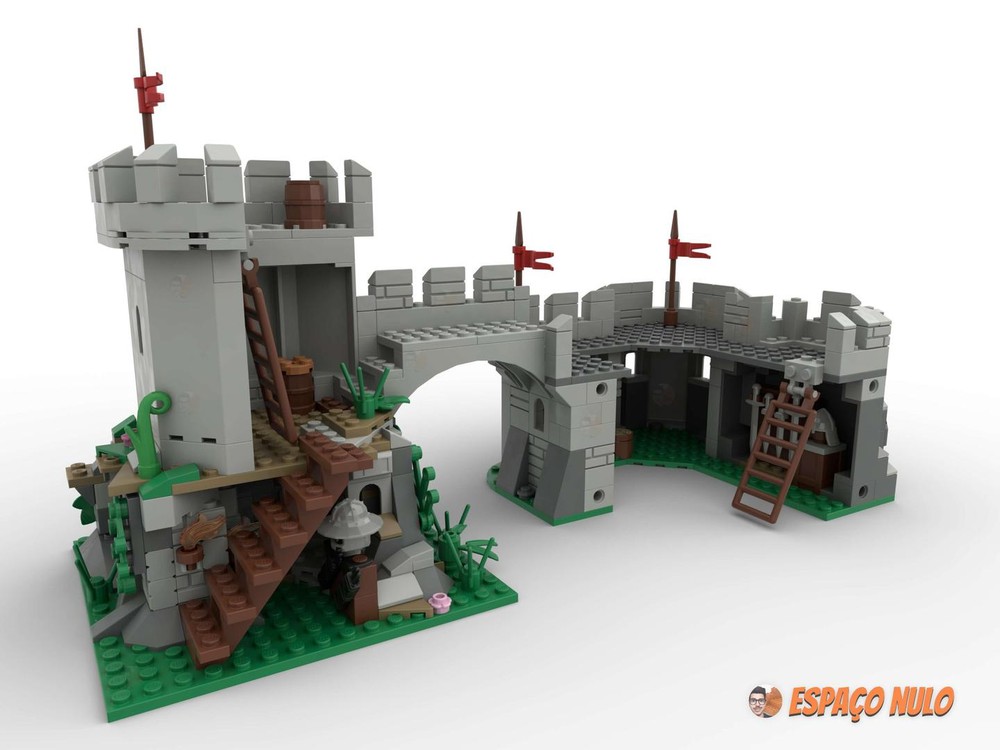 LEGO MOC Castle Outpost by Espnulo | Rebrickable - Build with LEGO