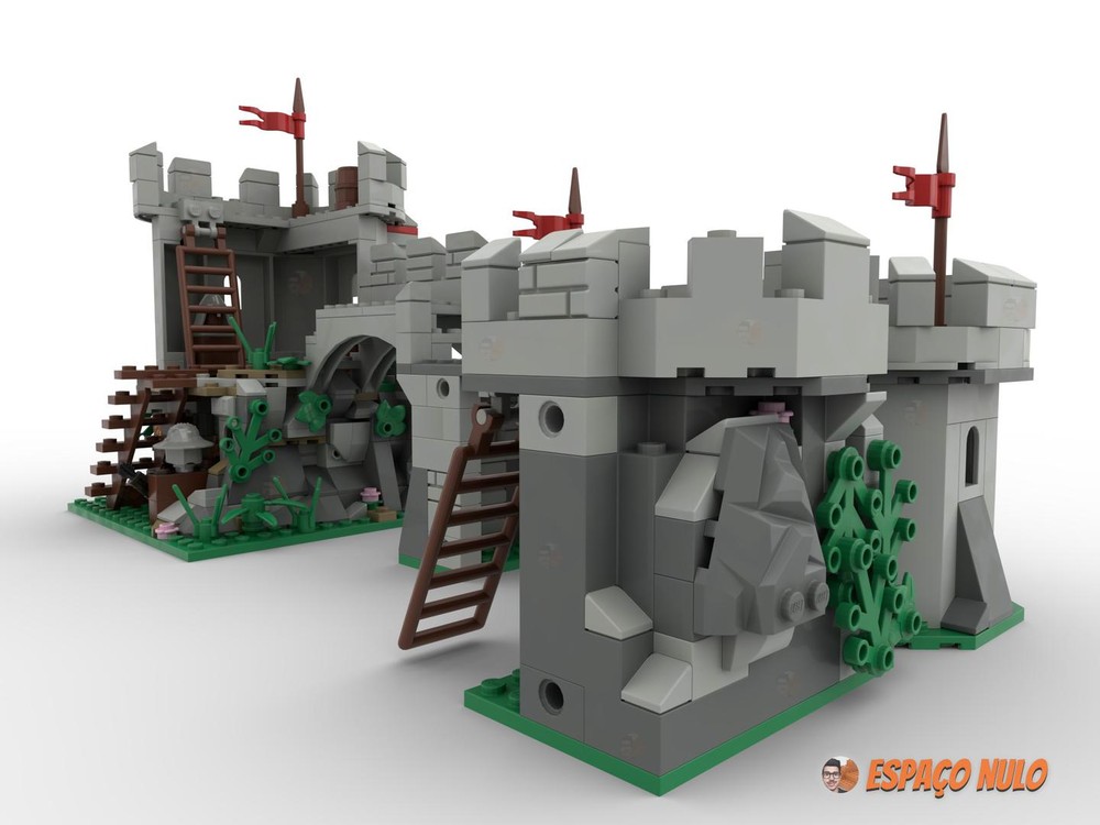 LEGO MOC Castle Outpost by Espnulo | Rebrickable - Build with LEGO