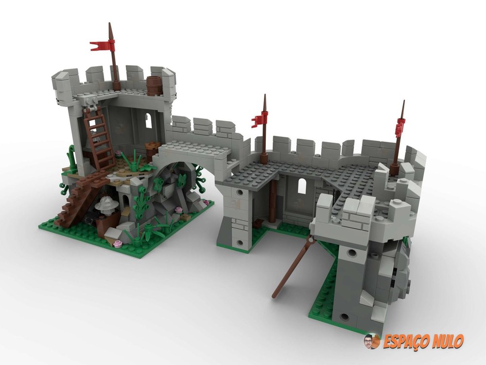 LEGO MOC Castle Outpost by Espnulo | Rebrickable - Build with LEGO