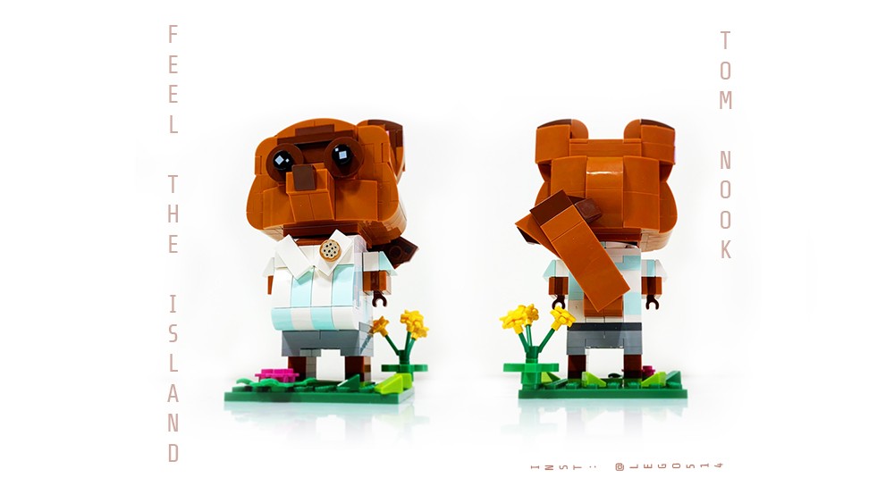 Lego Moc Tom Nook By Lego514 Rebrickable Build With Lego