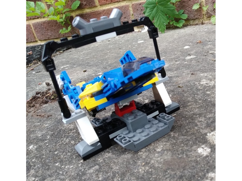 LEGO MOC 31087 F-Zero Blue Falcon by Leibowitz92 | Rebrickable - Build ...
