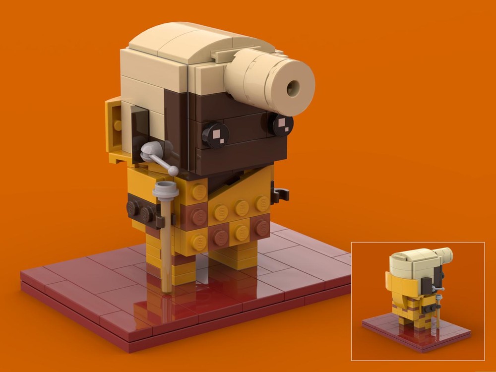 LEGO MOC Ruby Rohd Brickheadz from the fifth Element by jbarchietto ...
