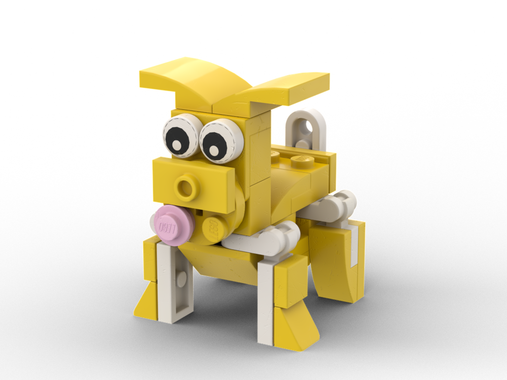 LEGO MOC Odie (30550) by BriXperiMent | Rebrickable - Build with LEGO