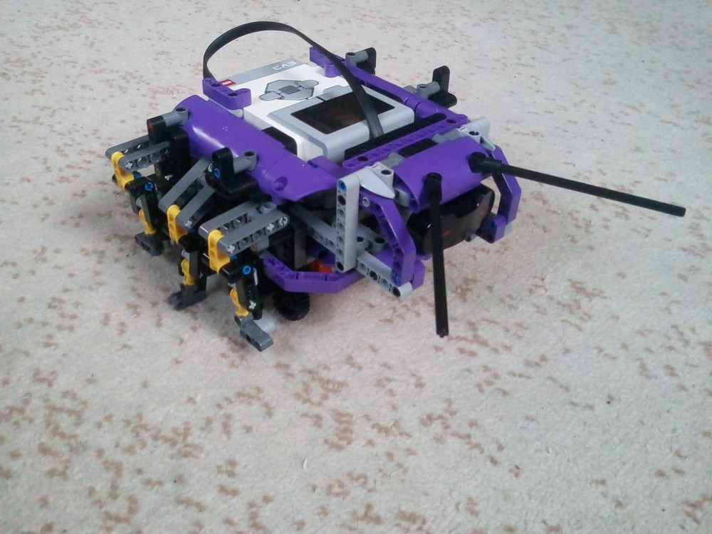 LEGO MOC Robotic purple bug by mic8per | Rebrickable - Build with LEGO