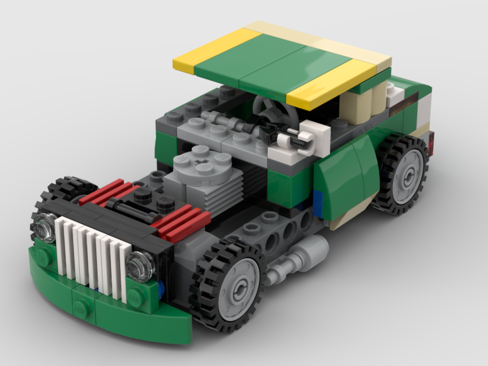 LEGO MOC 31056 - Rat Rod by KlintIsztvud | Rebrickable - Build with LEGO