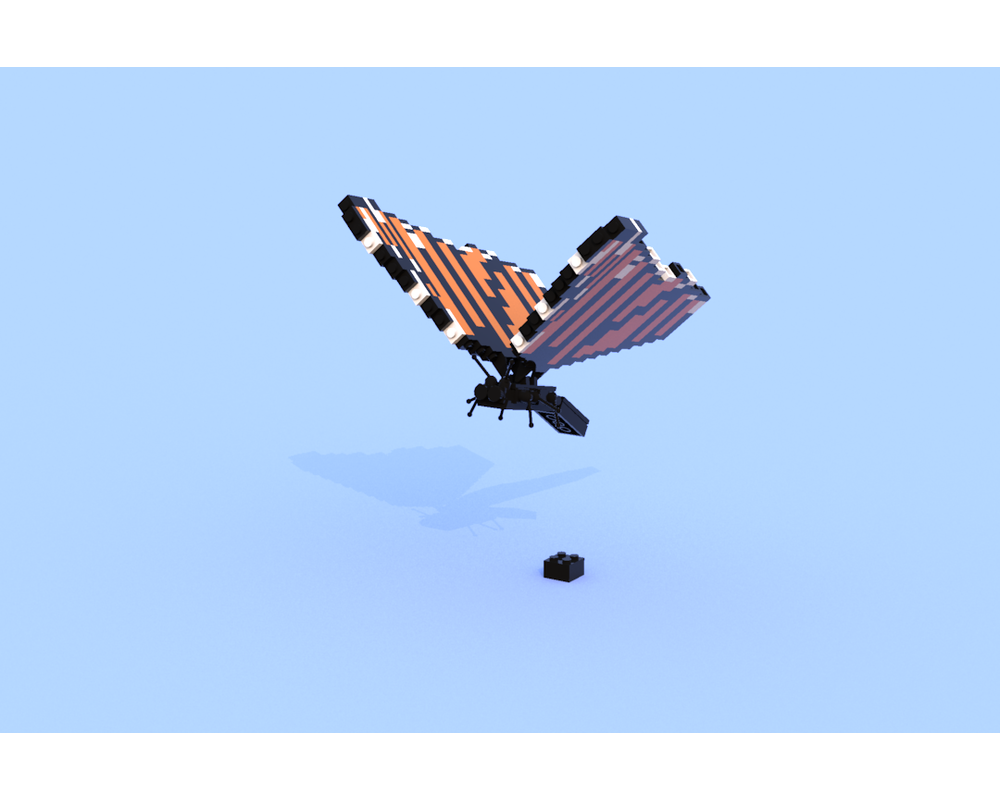 LEGO MOC-42357 Monarch Butterfly (Creator > Creator Expert 2020 ...